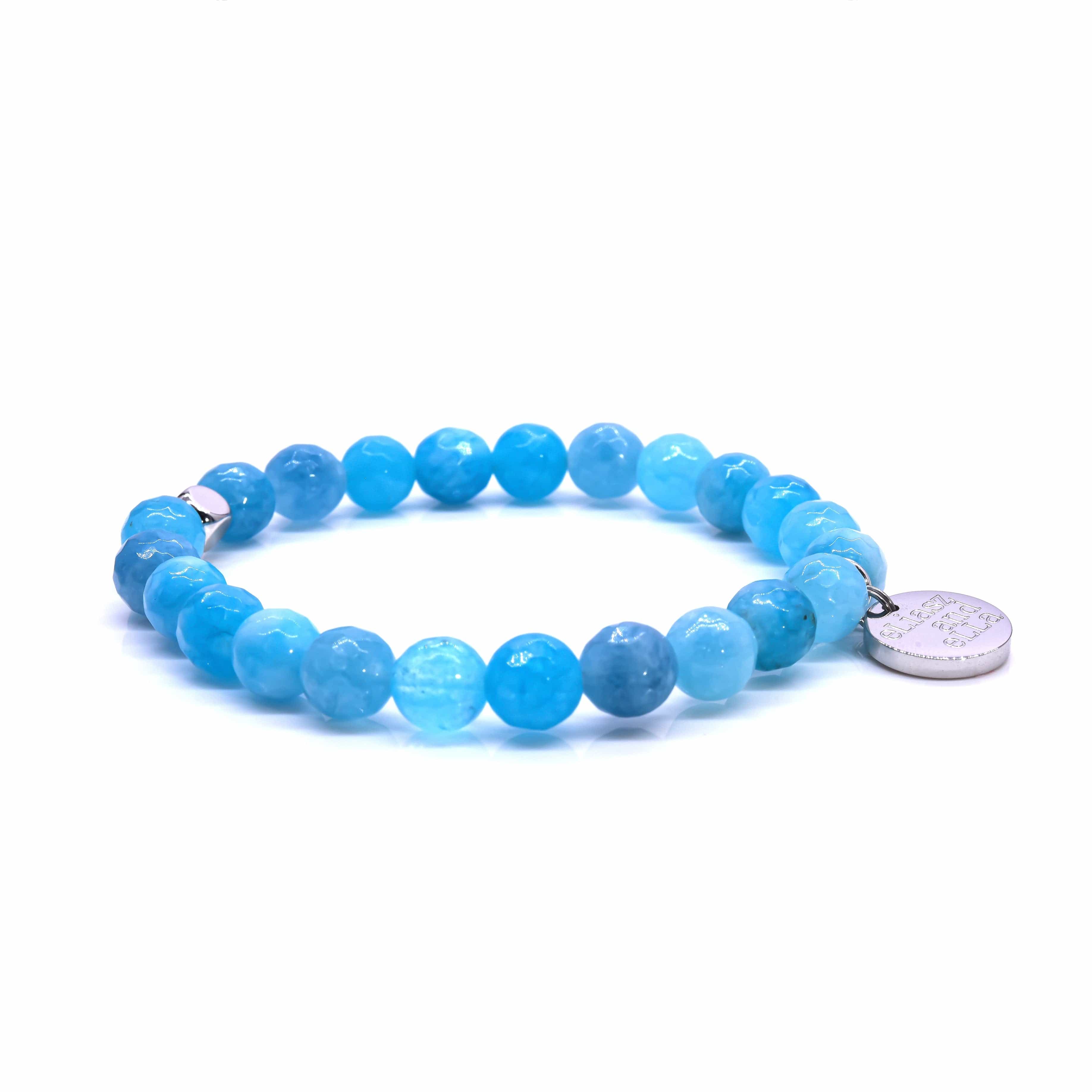 Shoreline Stone Bracelet Silver – eLiasz and eLLa Jewelry Inc.